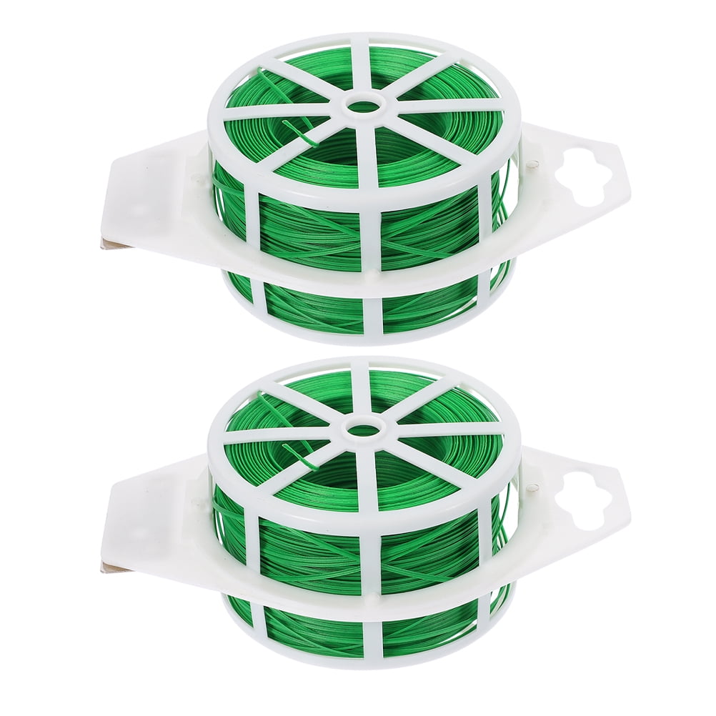 unbranded 2 Rolls Gardening Wire Binding Plant Clips Tomatillo Office ...