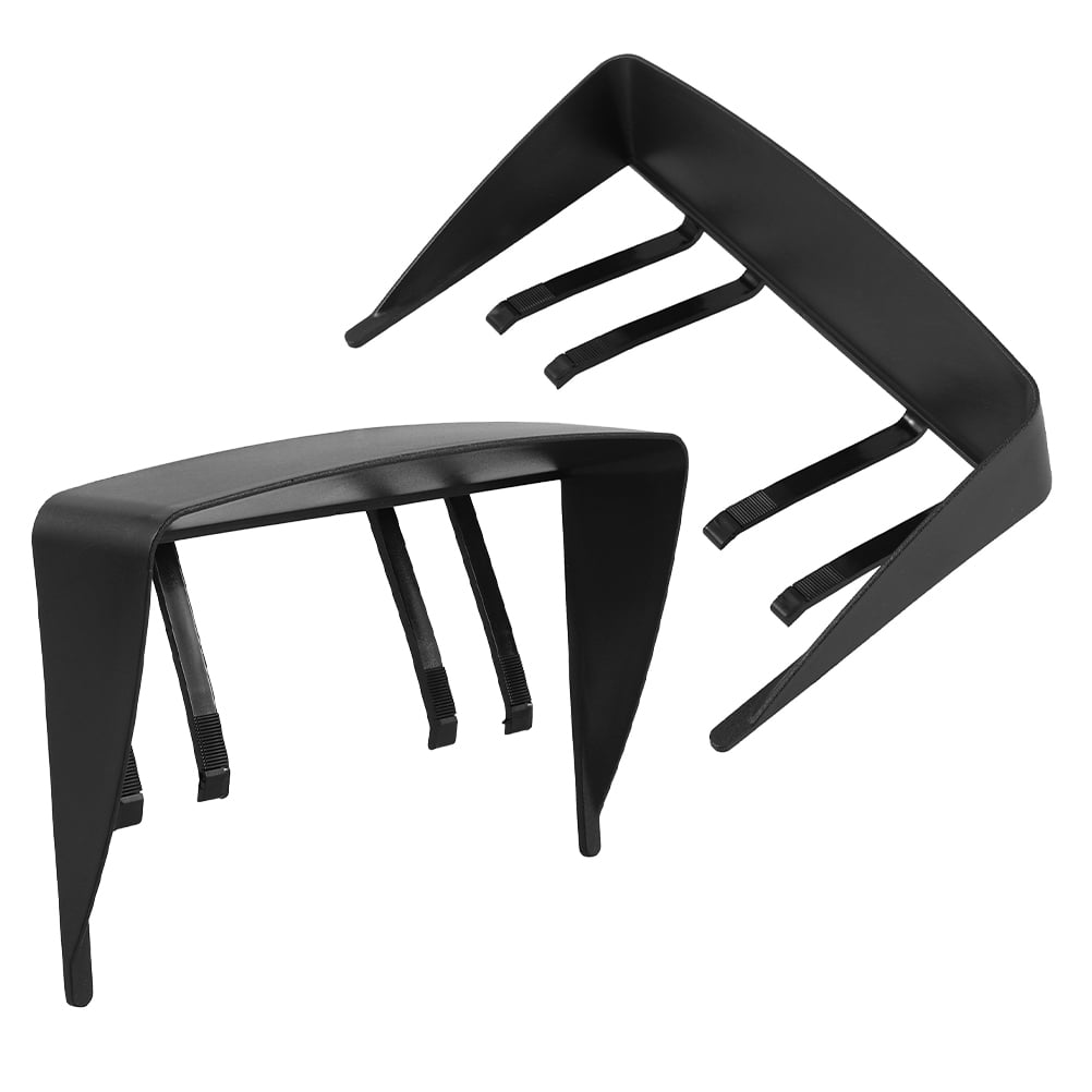 unbranded 2 Sets Car Navigation Sun Visor Reflector Shade Navigator ...