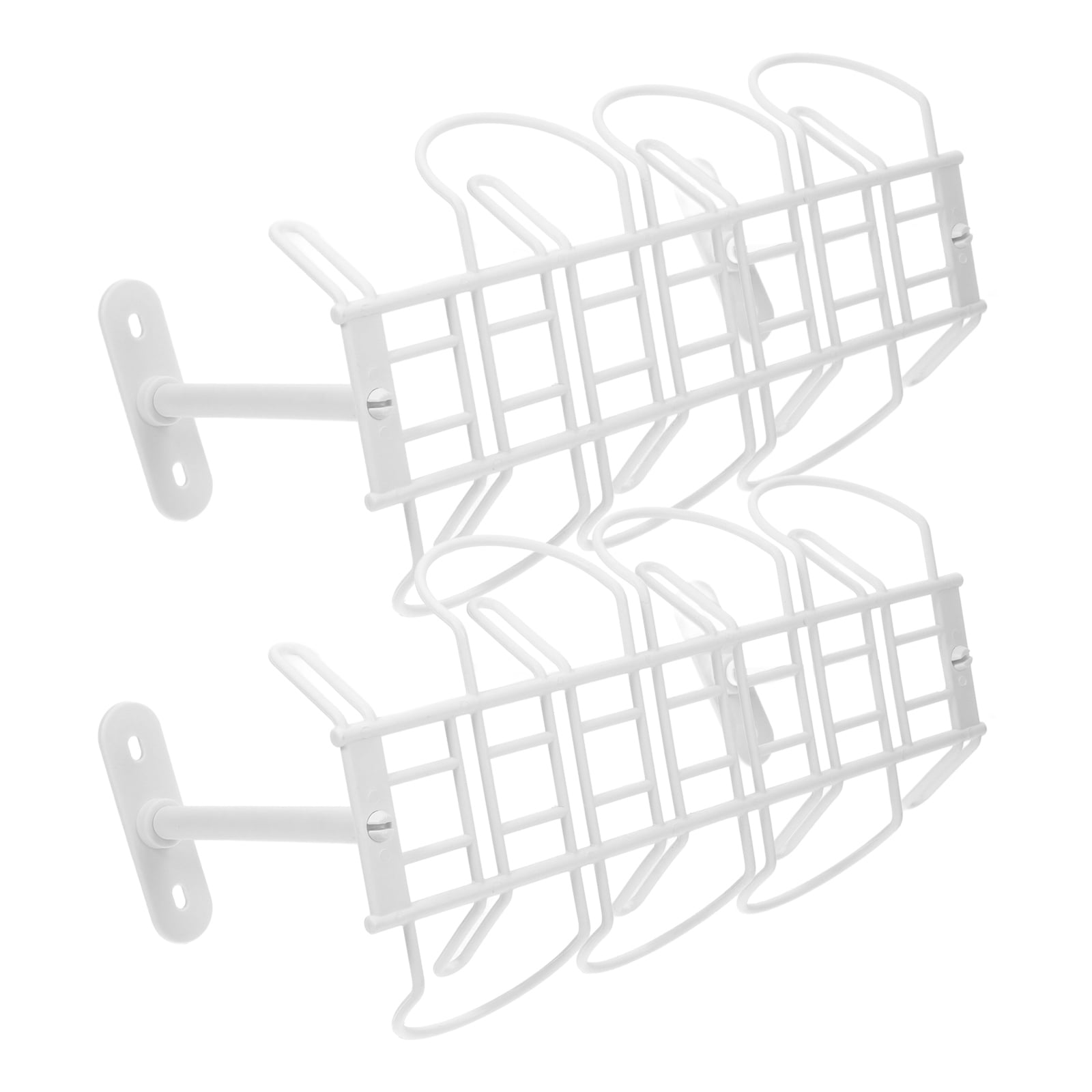 unbranded 2 Sets Cords under Desk Storage Wire Socket Hanger Living ...