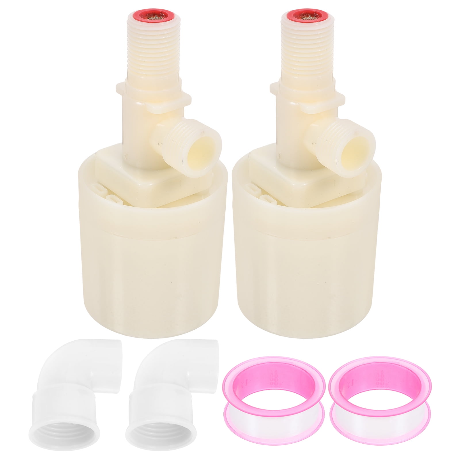 unbranded 2 Sets Float Valve Set Water Level Control Valve Aquarium ...