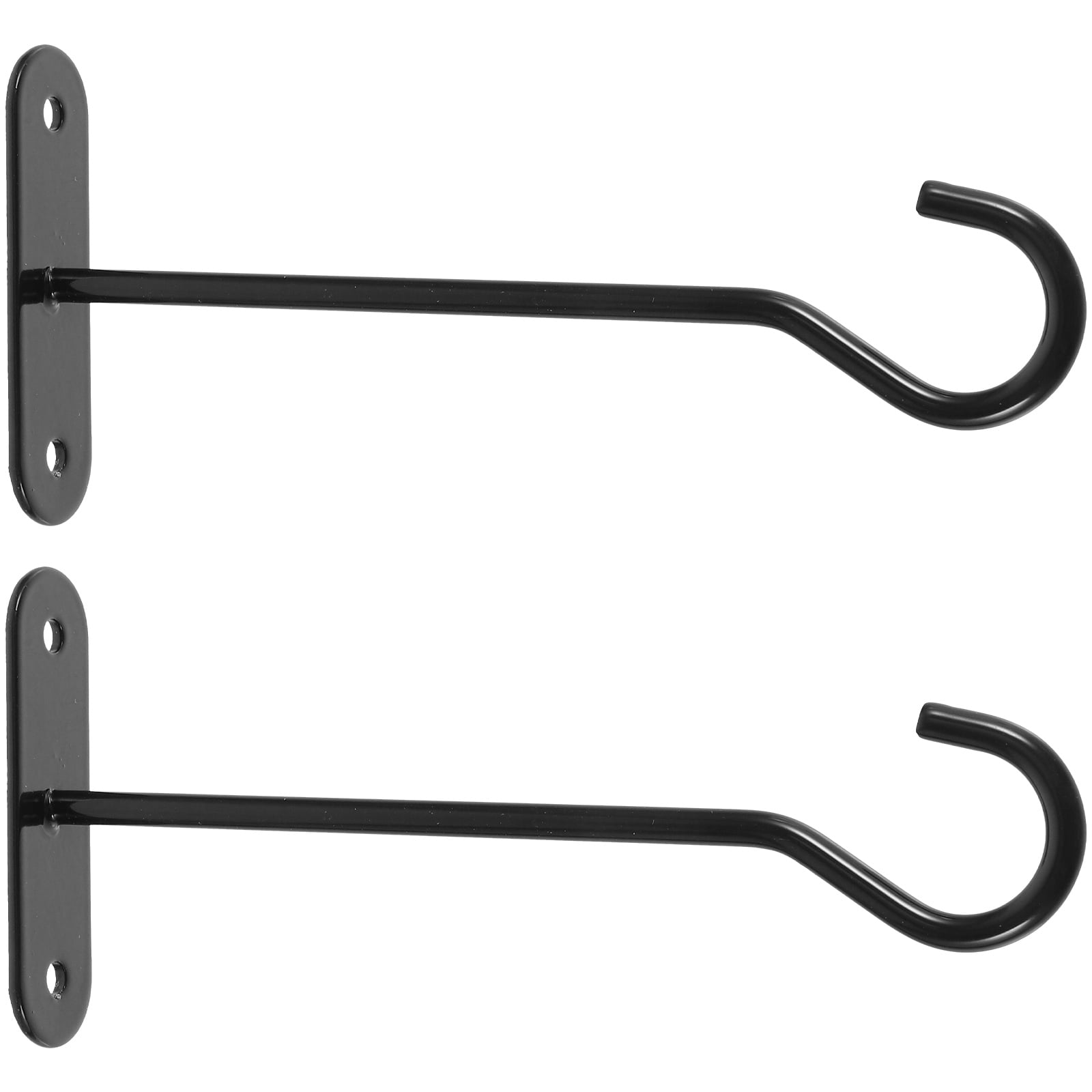 unbranded 2 Sets Hanging Planter Hook Balcony Planter Hanger Metal ...