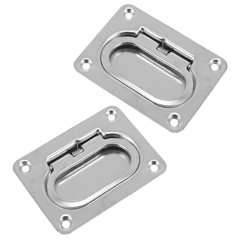 unbranded 2 Sets Of Flush Lifting Handle Marine Boat Latch Stainless ...