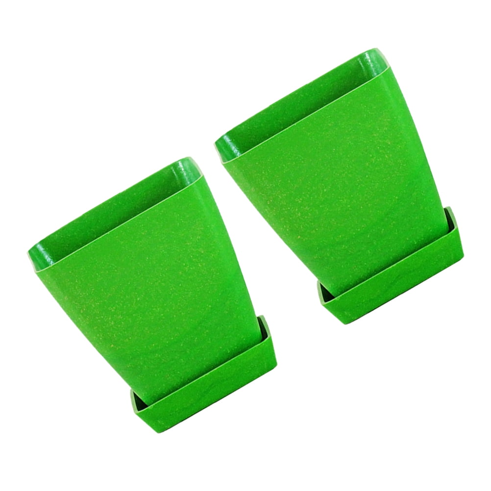 unbranded 2 Sets Plant Pots Green Cord Hanging for Plants Outdoor ...