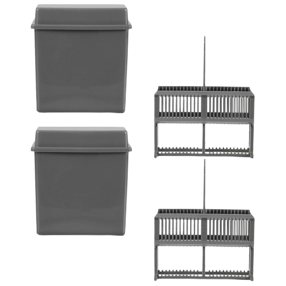 Milisten Laboratory Slide Staining Kit Microscope Slides Staining Jars ...