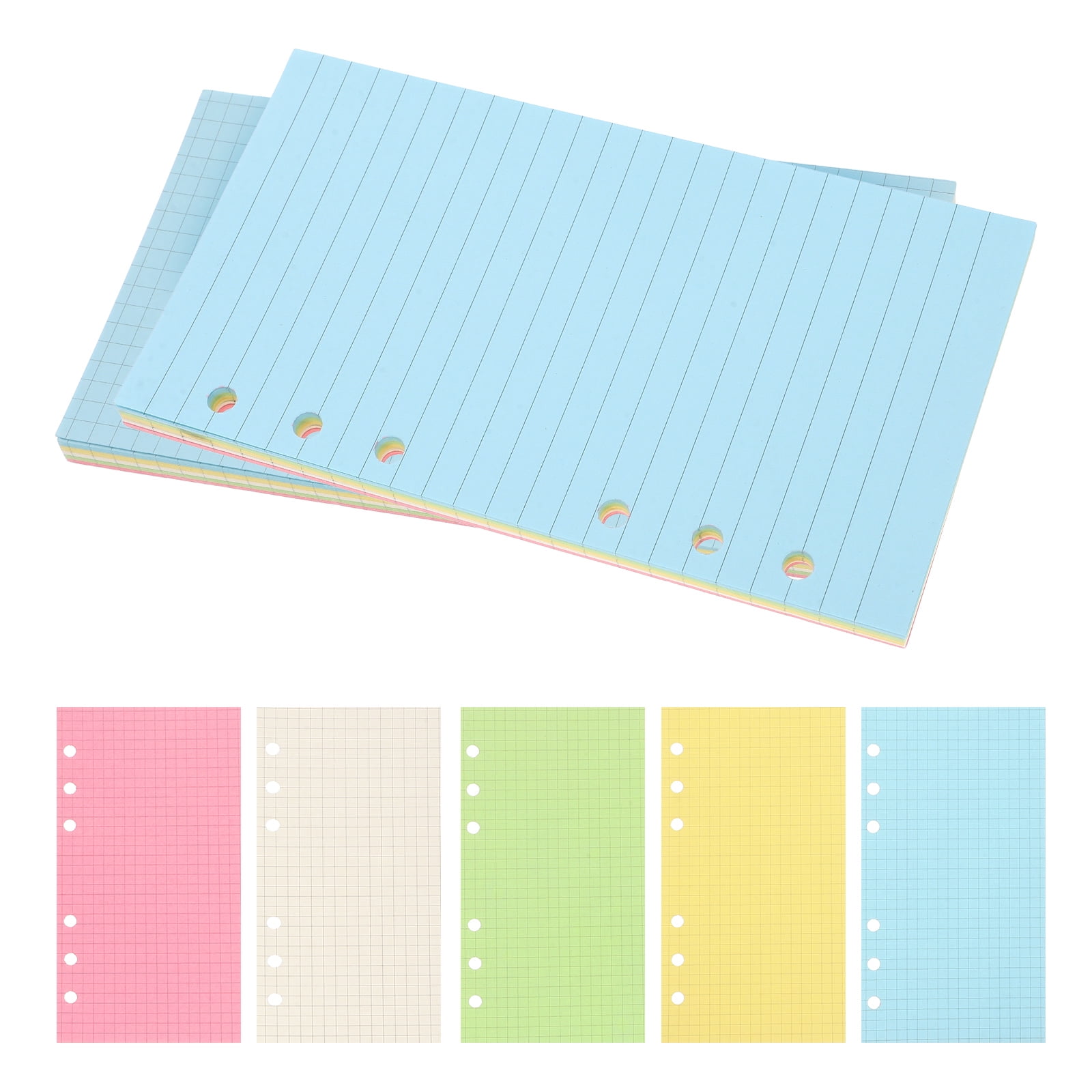 unbranded 2 Sets Pocket Book Grid A5 Binder Divider Notebook Paper ...