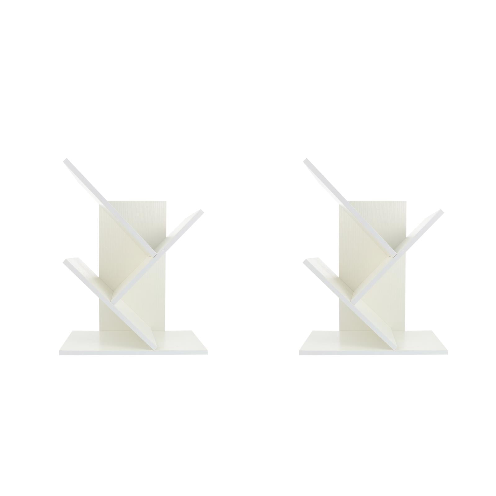 unbranded 2 Sets Practical Tree Book Shelf Table Tree Bookshelf Table ...