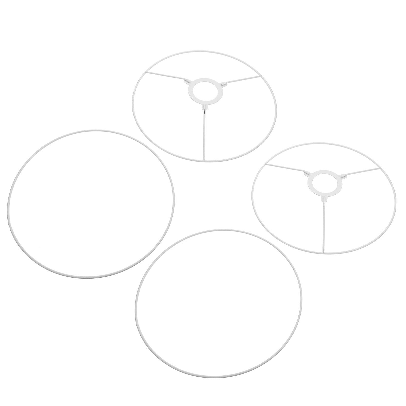 unbranded 2 Sets Round Lampshade Frame Frames Ceiling Light Cover ...