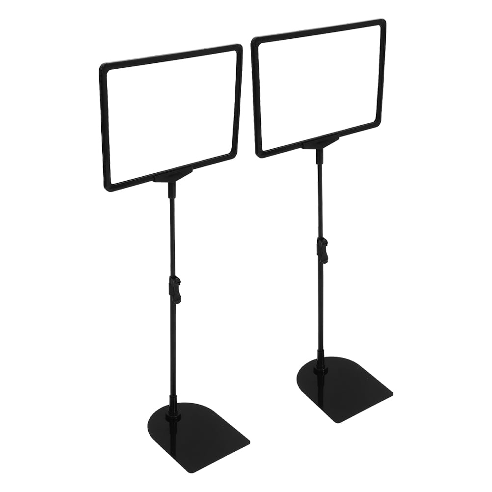 unbranded 2 Sets Sign Holder Floor Price Tags Display Holder Price Tags ...