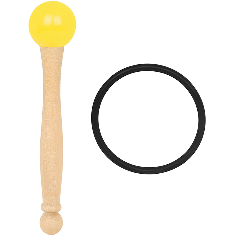 unbranded 2 Sets Singing Bowl Mallet Wooden Handle Sound Bowl Mallet ...