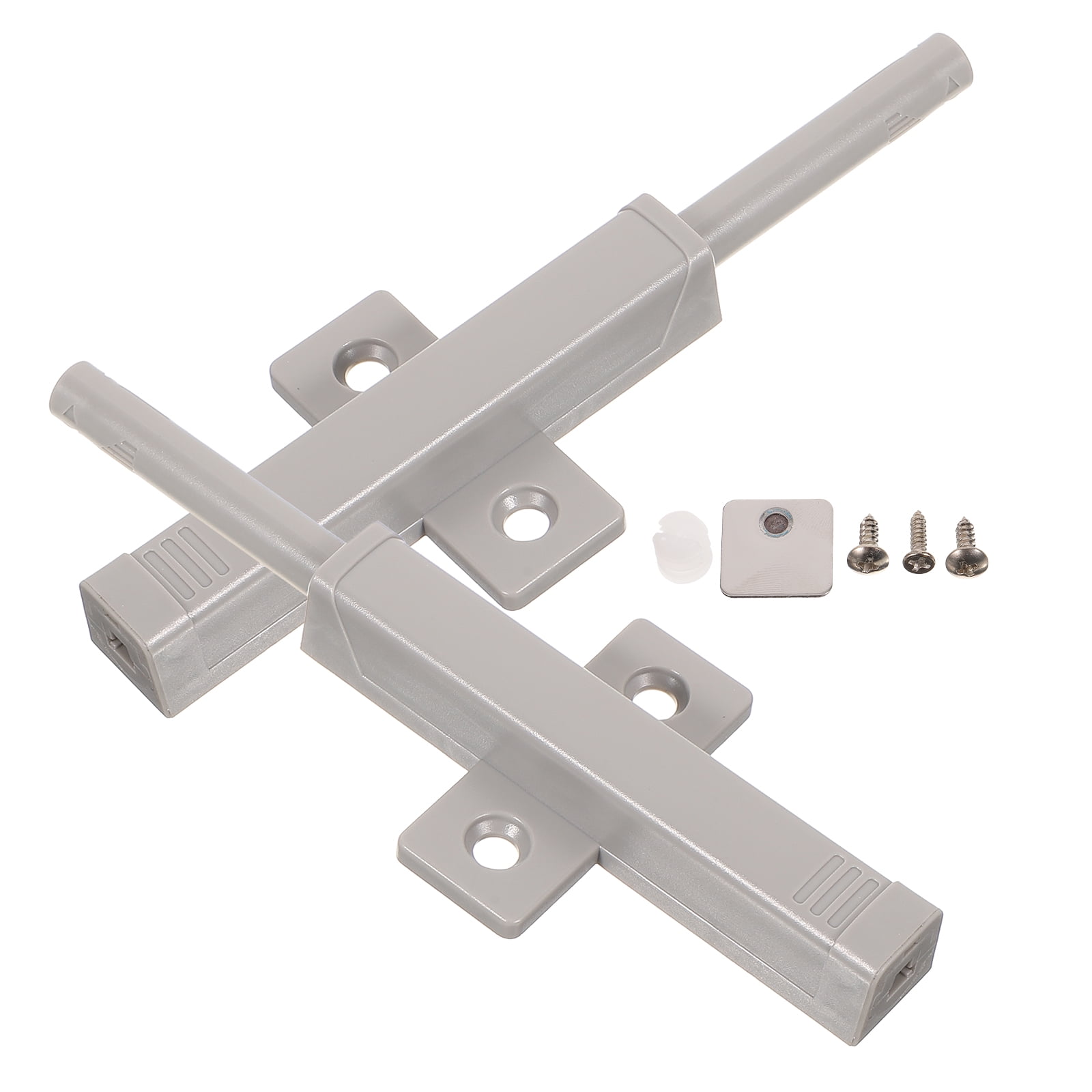 unbranded 2 Sets Spring Loaded Cabinet and Drawer Latches Catches Door ...