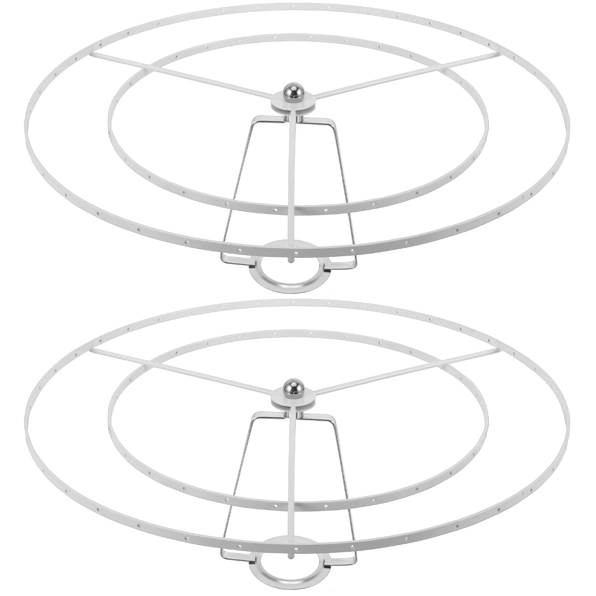 unbranded 2 Sets of Lampshade Making Frame Hanging Lamp Bracket ...