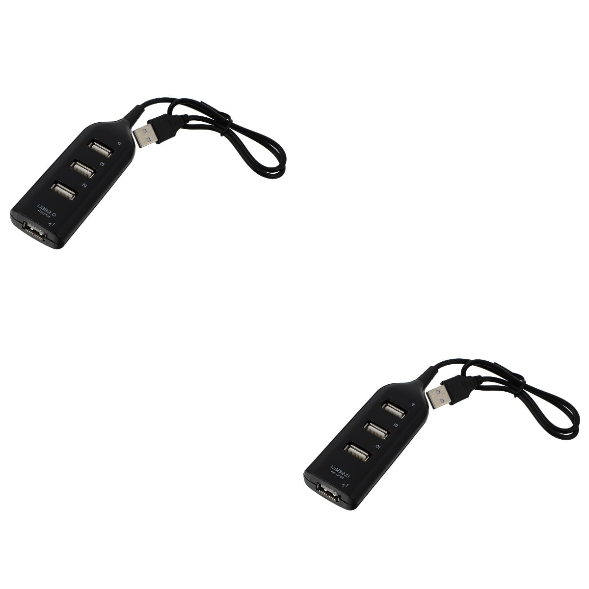 unbranded 2 pcs USB Hub Practical USB Divider USB 2.0 Expander Hub USB ...
