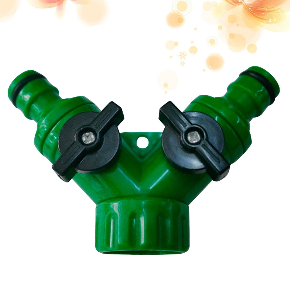 unbranded 2 -way Pipe Connector Connections Water Fittings Hose Green ...