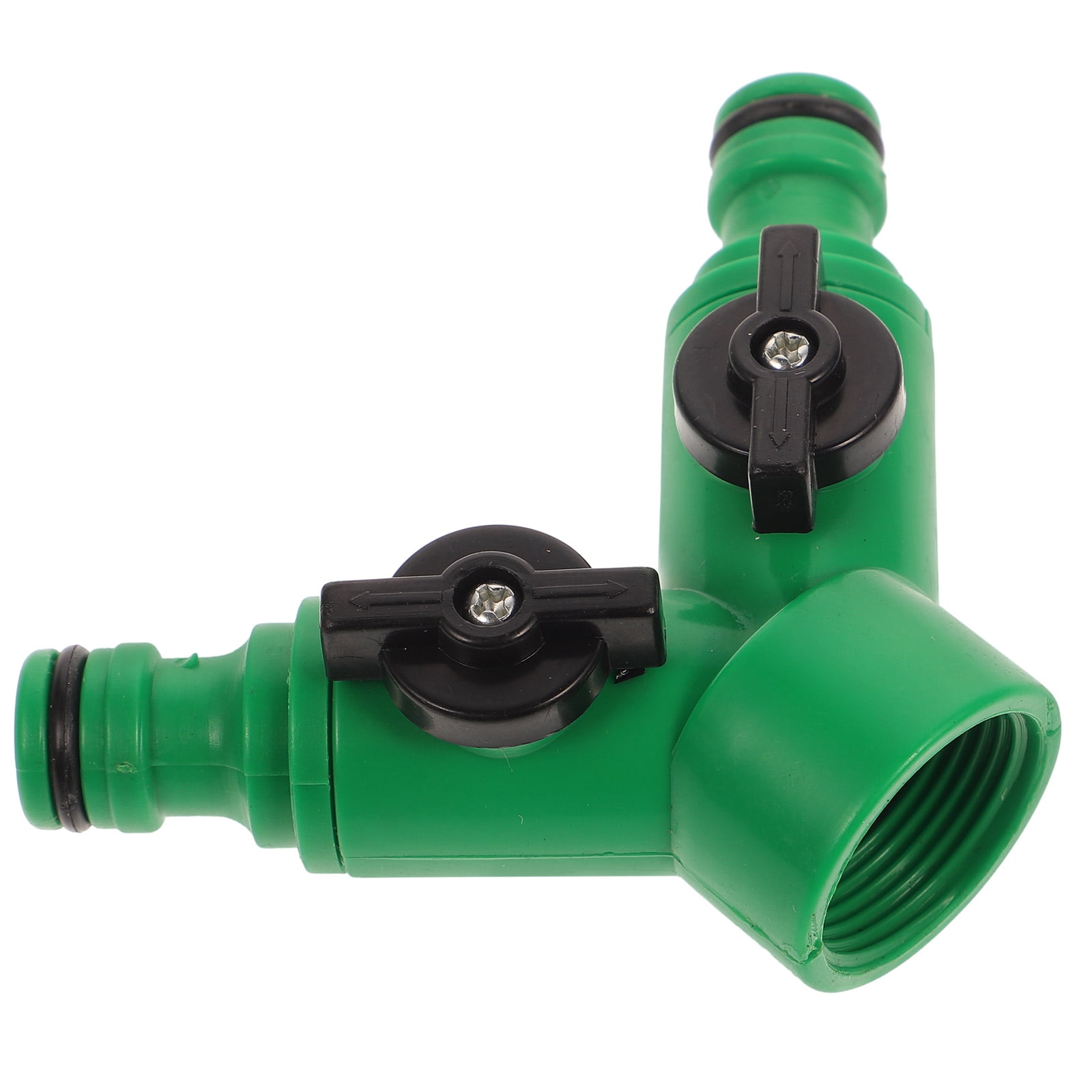 unbranded 2 -way Pipe Connector Green Splitter Garden Hose Connectors ...