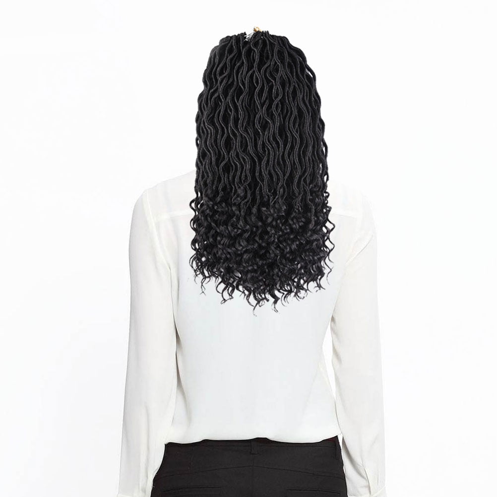 unbranded 20 Inches Curly Locks Curly Synthetic Hair Wig High ...