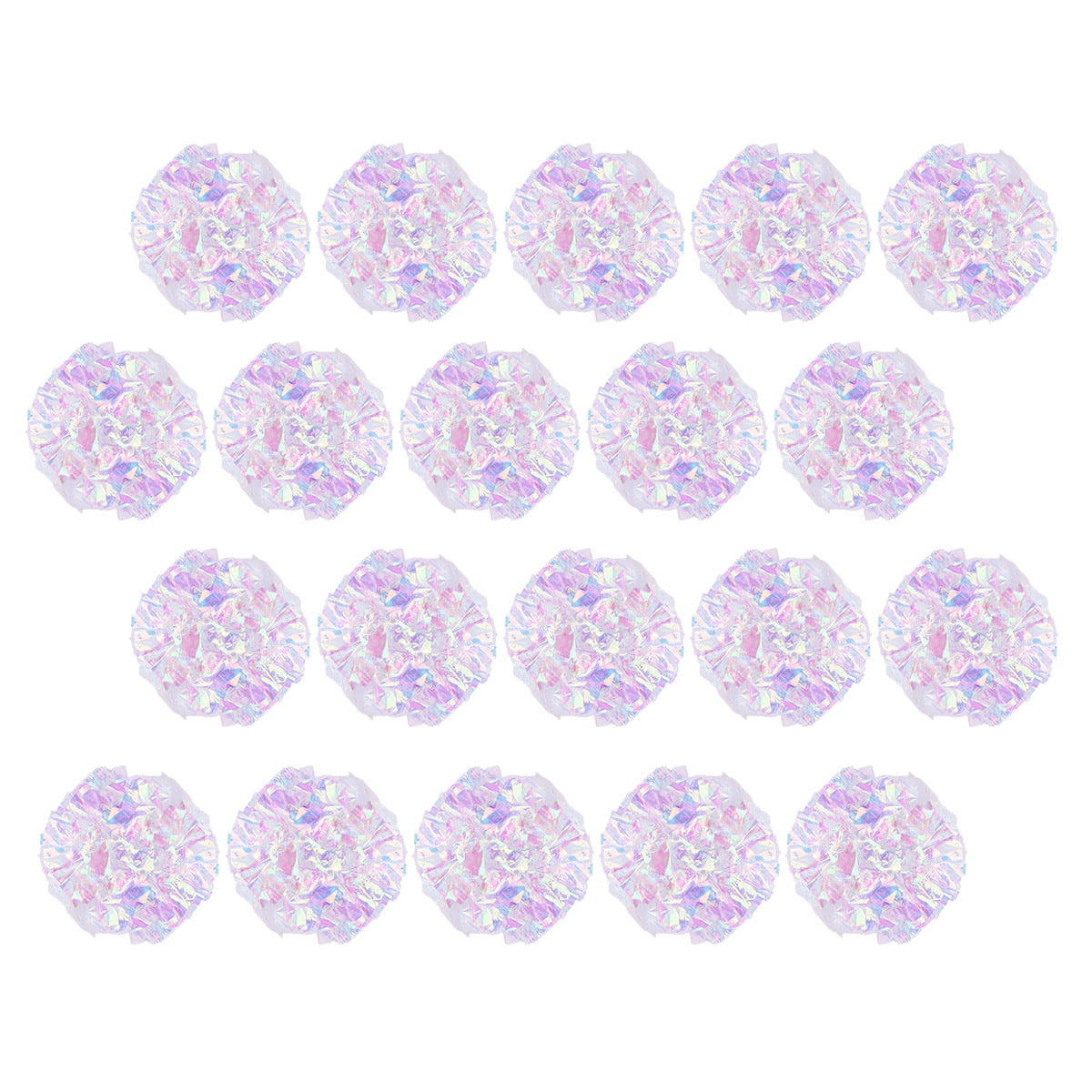unbranded 20 Pcs Cat Crinkle Ball Toy Puff Toys Friendship ...