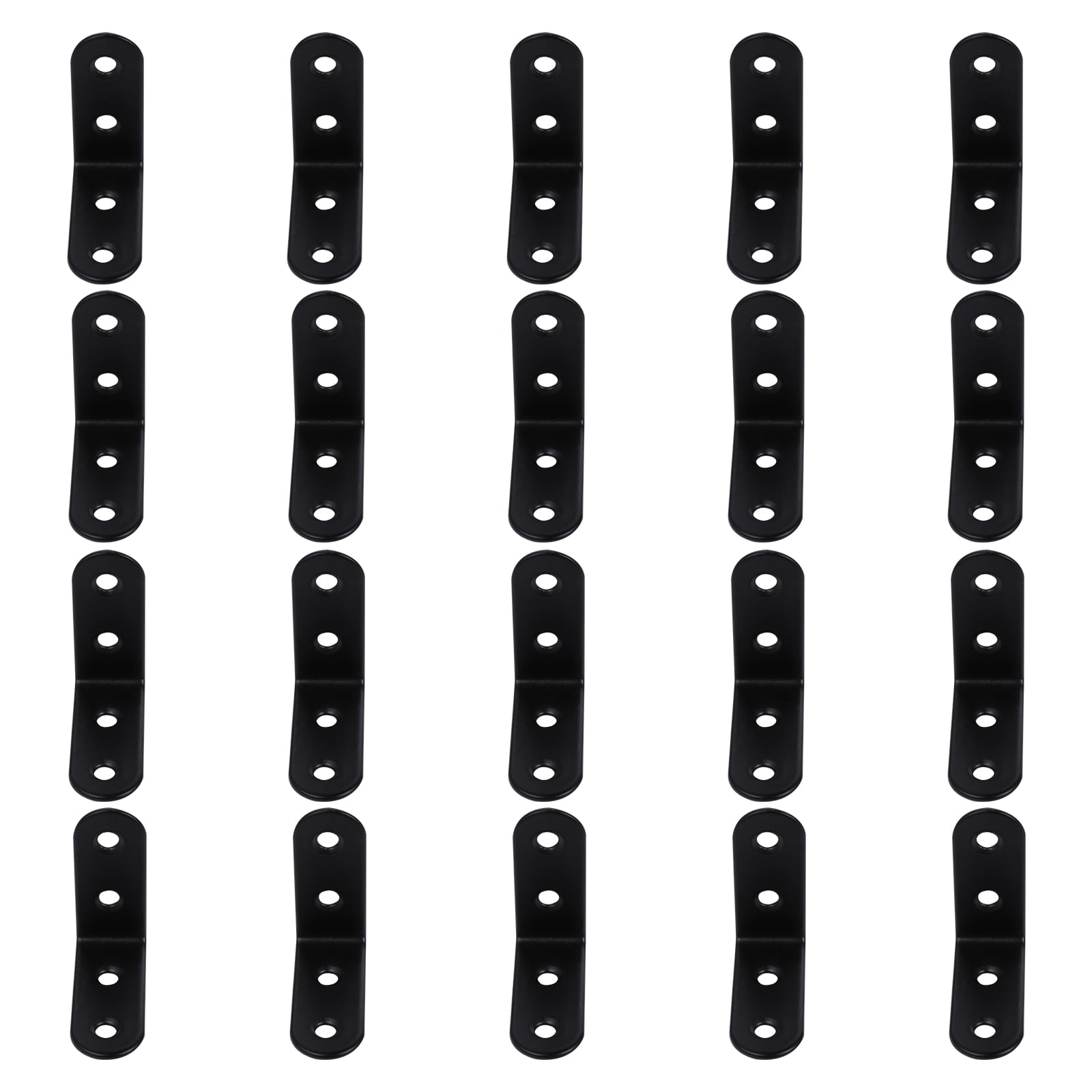 unbranded 20 Pcs Corner Bracket Fitting Right Angle Brackets Railing ...