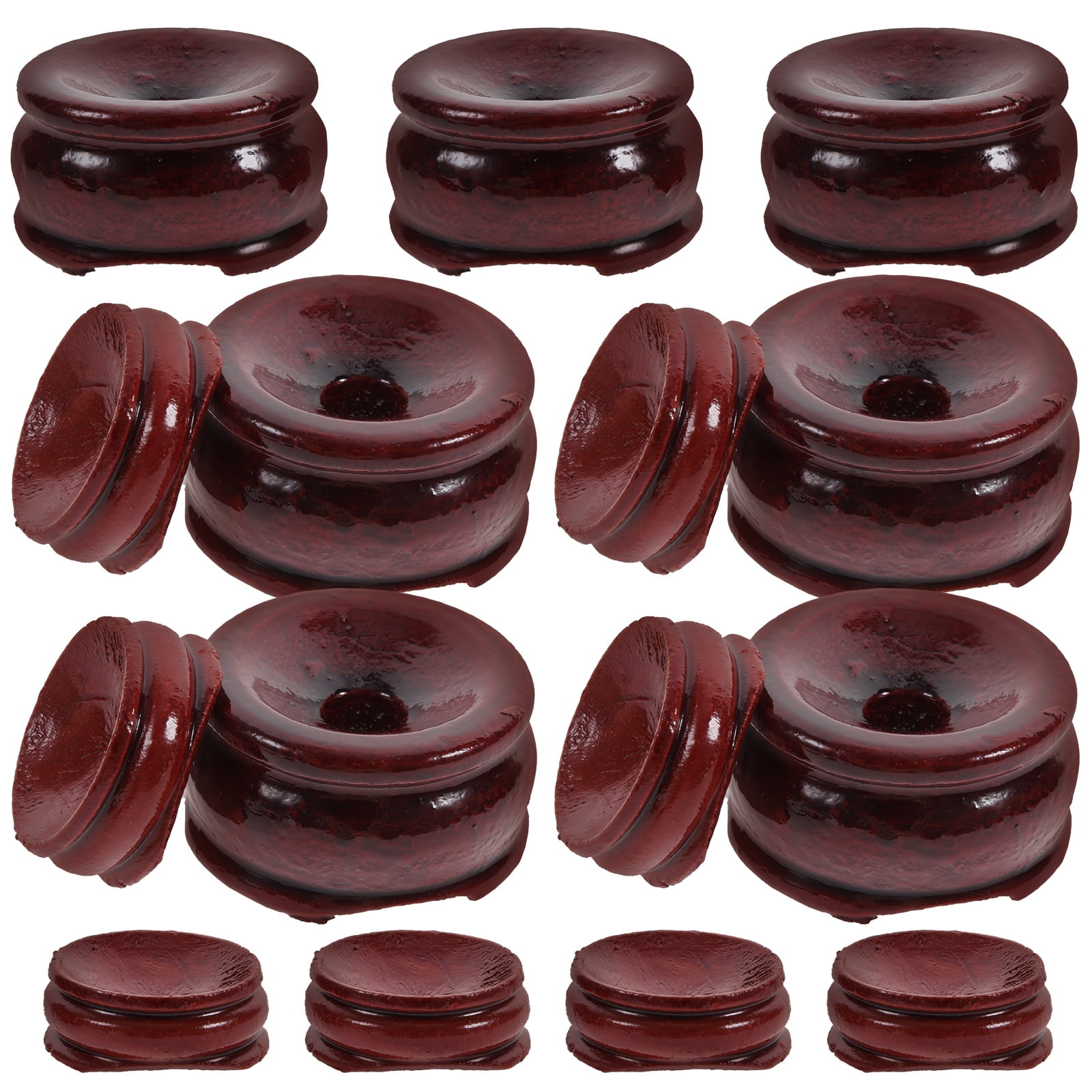 unbranded 20 Pcs Desktop Crystal Ball Stand Holder Multiple Sphere ...