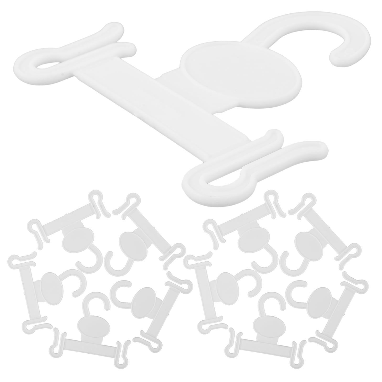 unbranded 20 Pcs Hanger Triangle Space Saver Shoe Rack Hook - Walmart.com