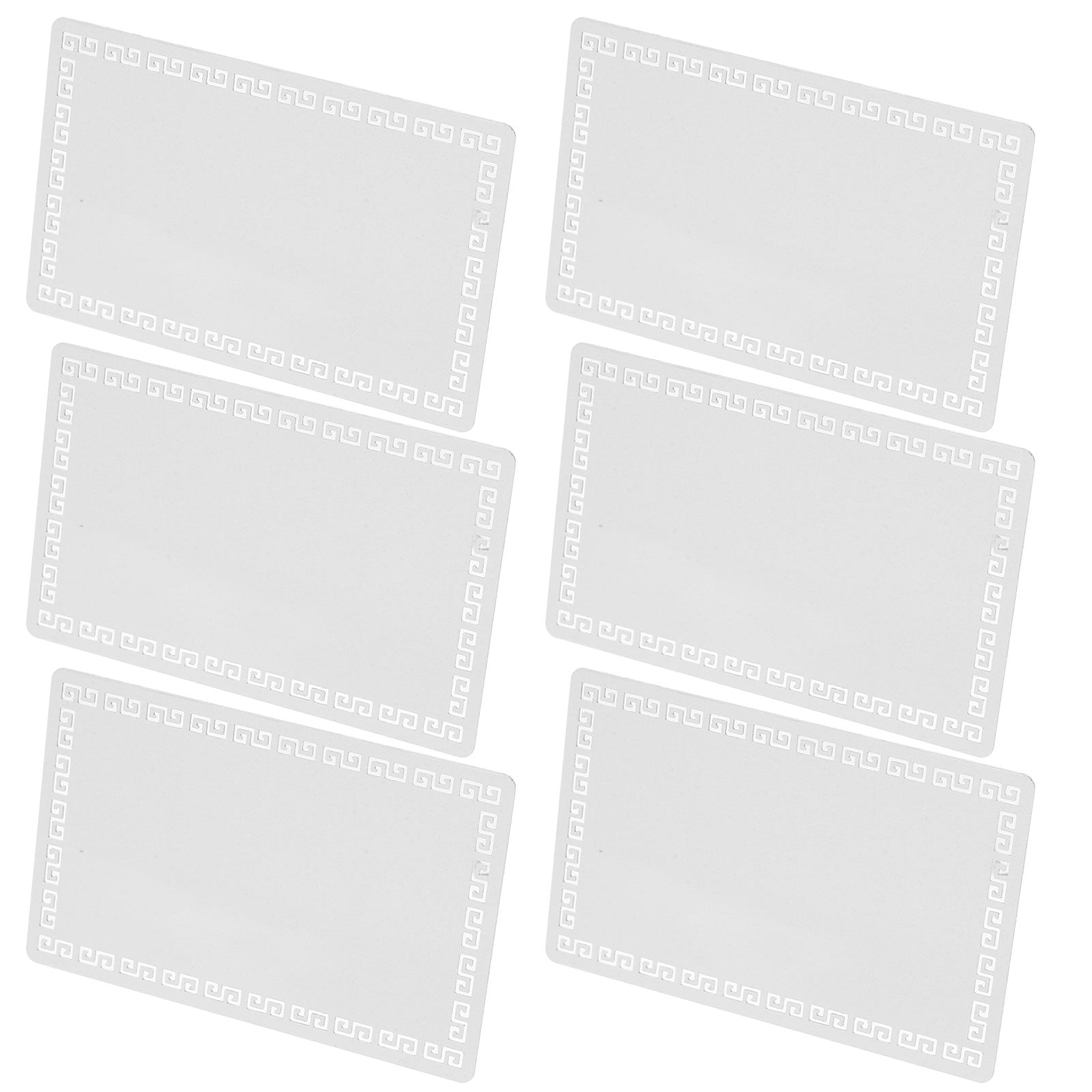 unbranded 20 Pcs Heat Transfer Aluminum Card Business Blanks ...