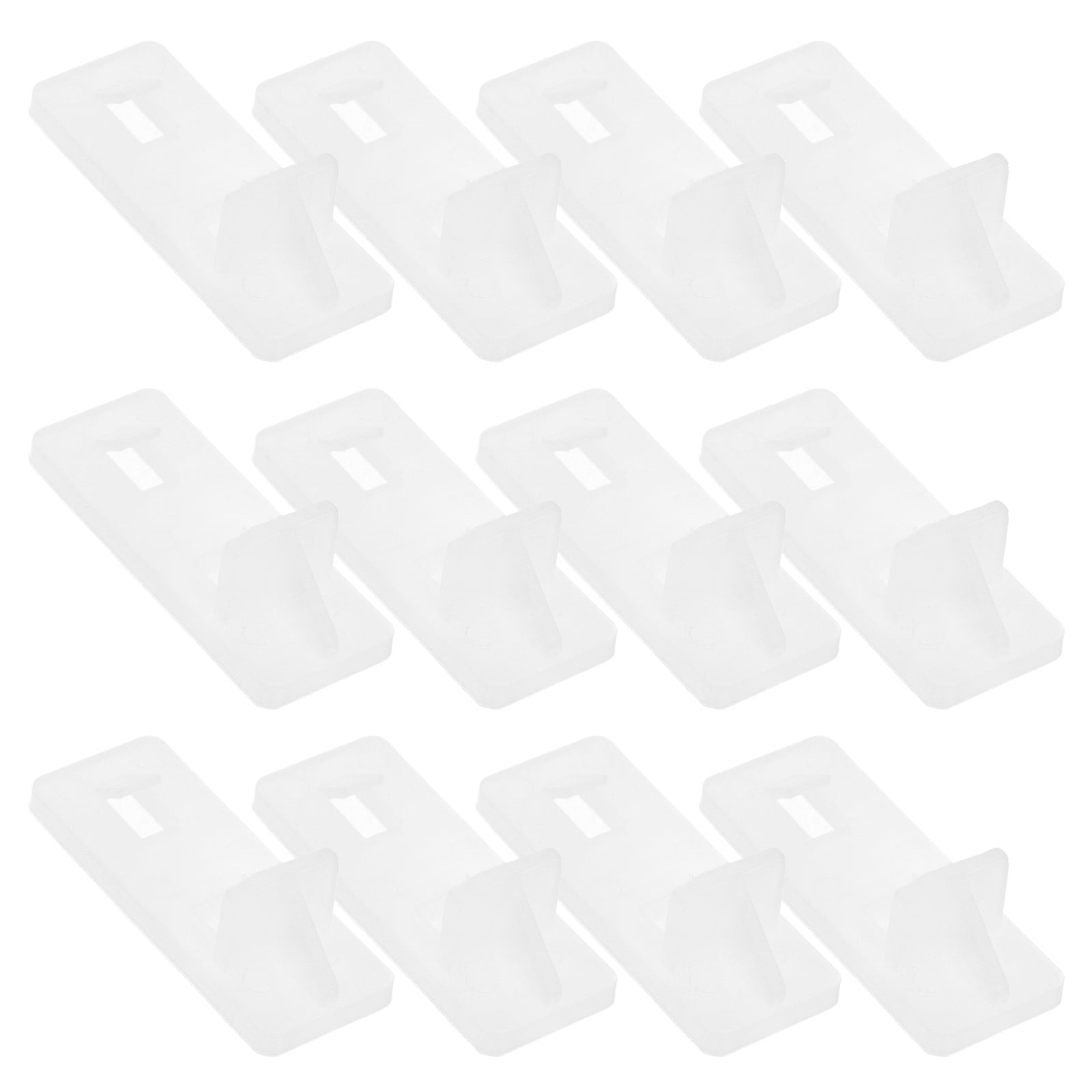 unbranded 20 Pcs Kitchen Cabinet Shelf Clips Plastic Locking Support ...