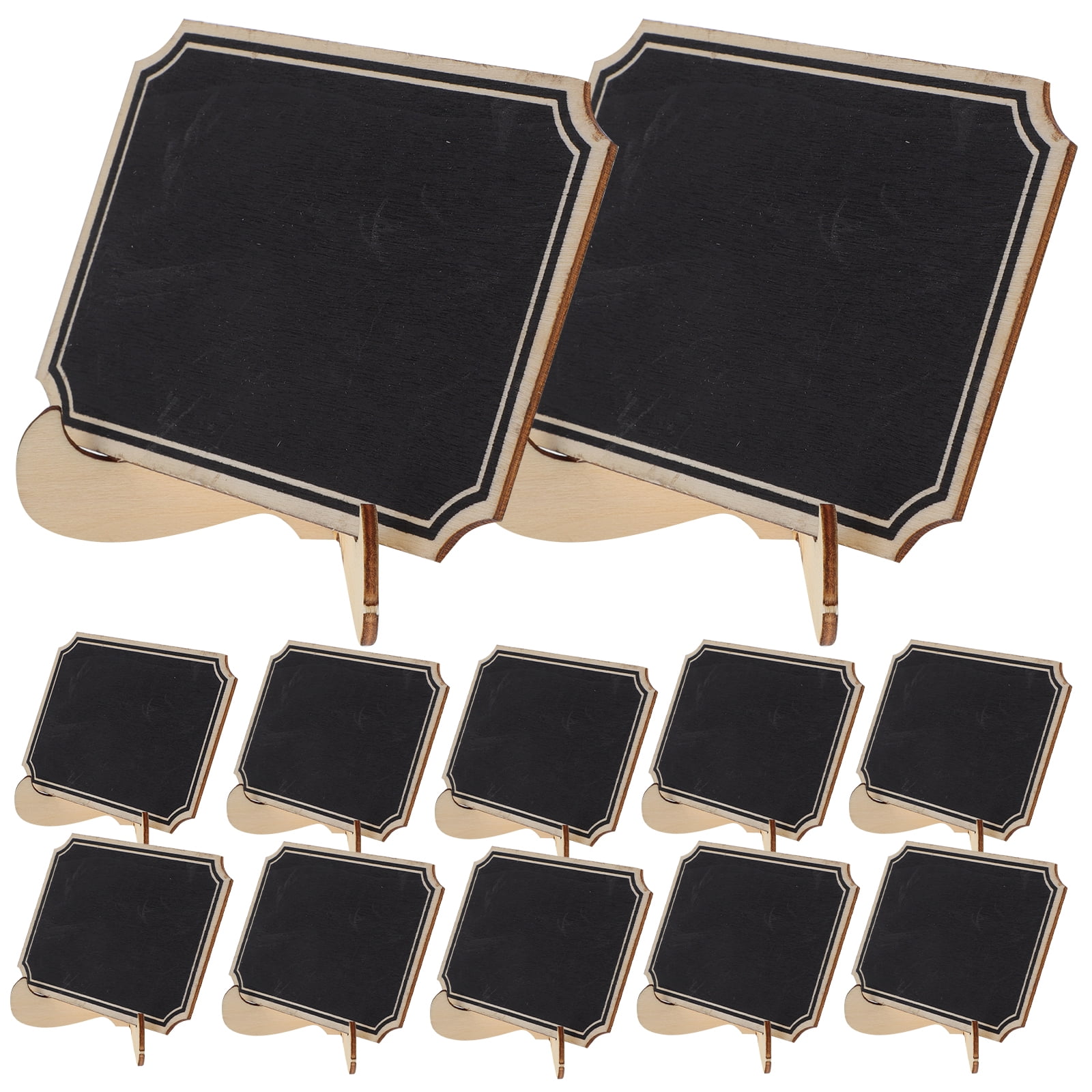 unbranded 20 Pcs Magnetic Whiteboard Signs Rounded Corners Reusable ...