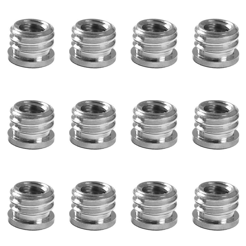 Microphone Stand Screw Adapter Set with 20 Pieces for 1/4 inch to 3/8 ...