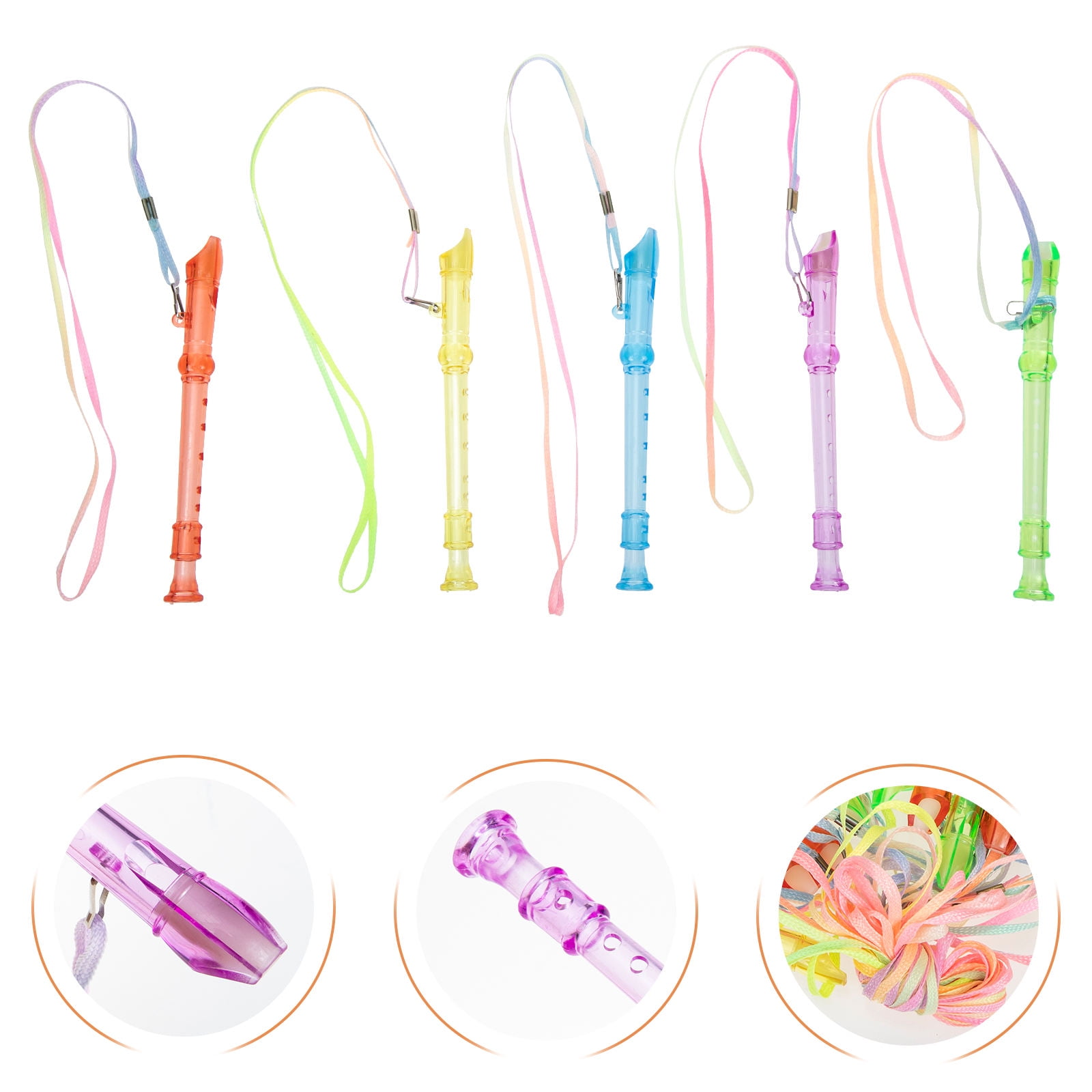 unbranded 20 Pcs Mini Flute Instruments for Kids Recorders Children ...