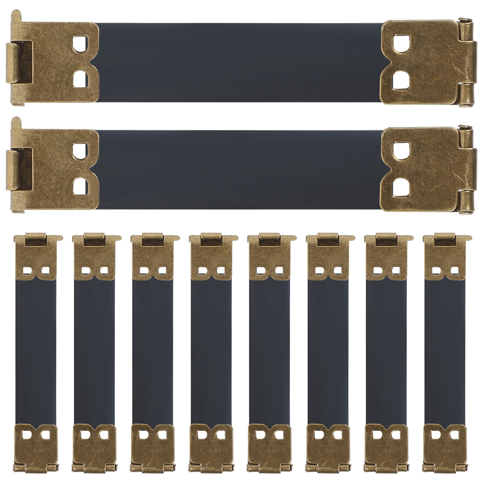 unbranded 20 Pcs Purse Clasp Frame Hinges Flexible Kiss Buckle Canvas ...