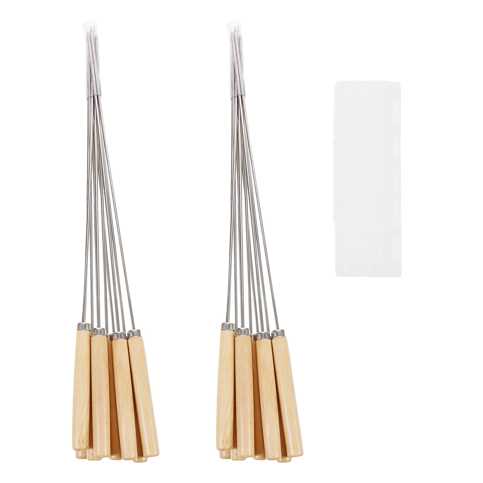 unbranded 20 Pcs Rack Barbecue Skewers Sign Meat String Machine Party ...