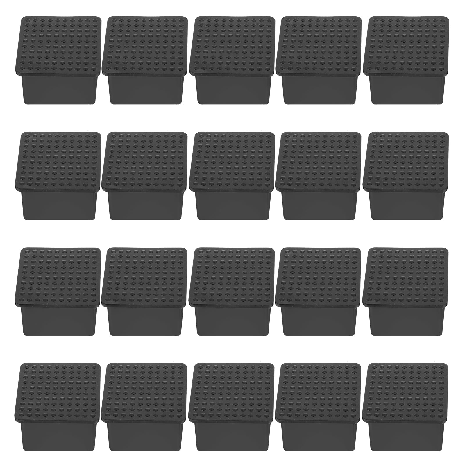 unbranded 20 Pcs Seat Table and Chair Foot Cover Table Leg Caps 4.8x4 ...