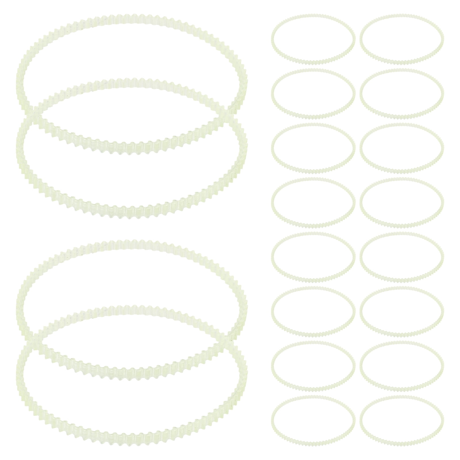 20 Pieces Beige Sewing Machine Belts for Bobbin Winding Machines Car ...