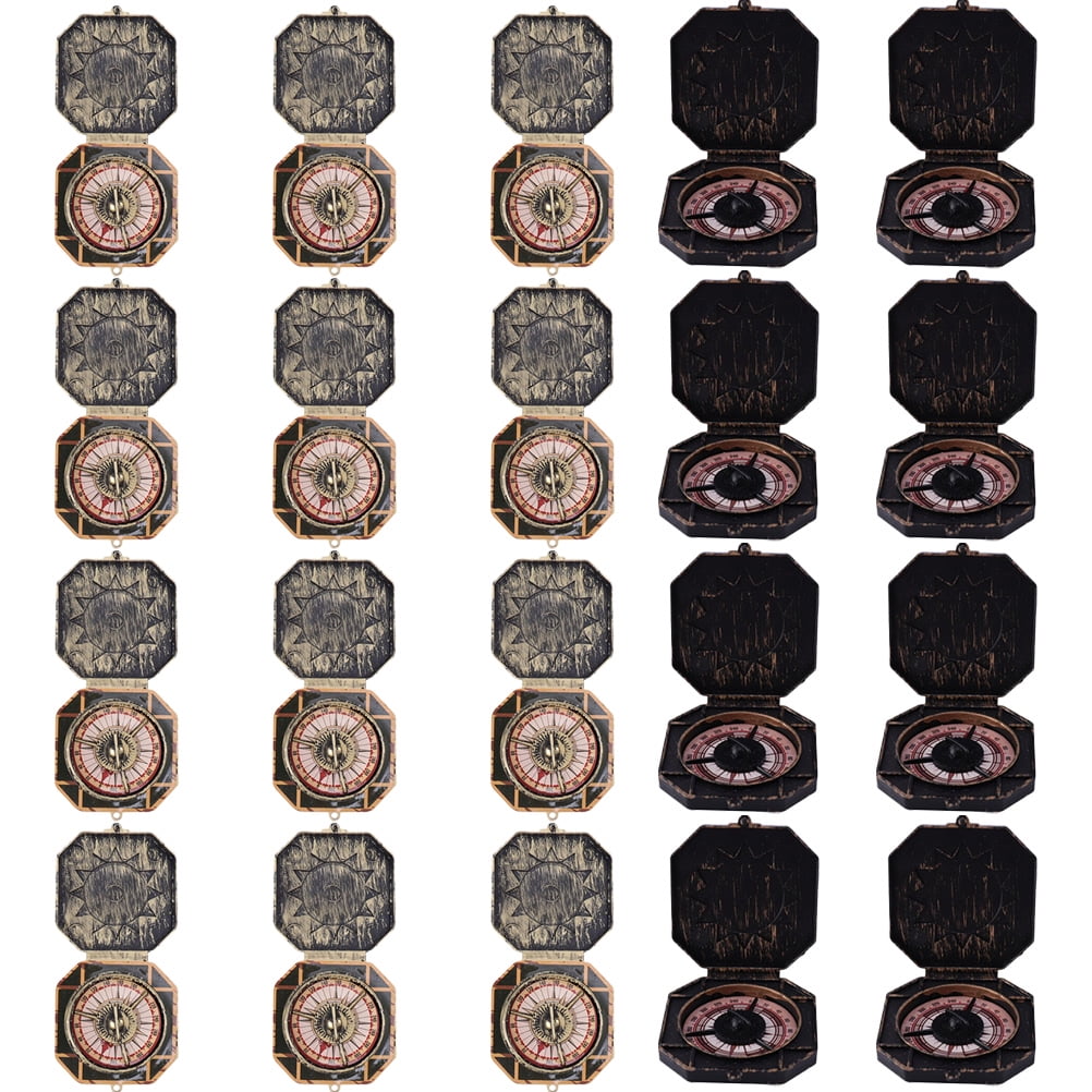 unbranded 20 Pcs Toy Compass Children's Pirate Party Prop Plastic Retro ...