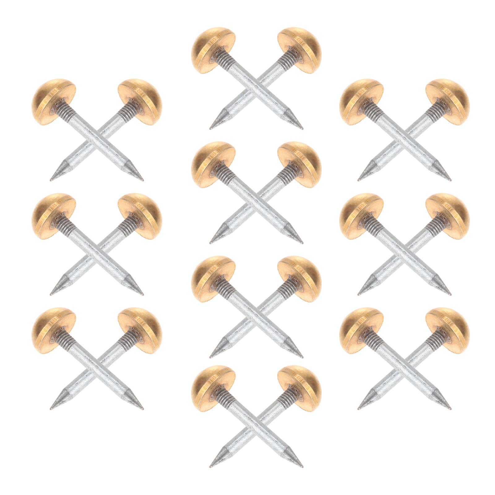 unbranded 20 Pcs Upholstery Tacks Copper Nail Standoff Felt Furniture ...