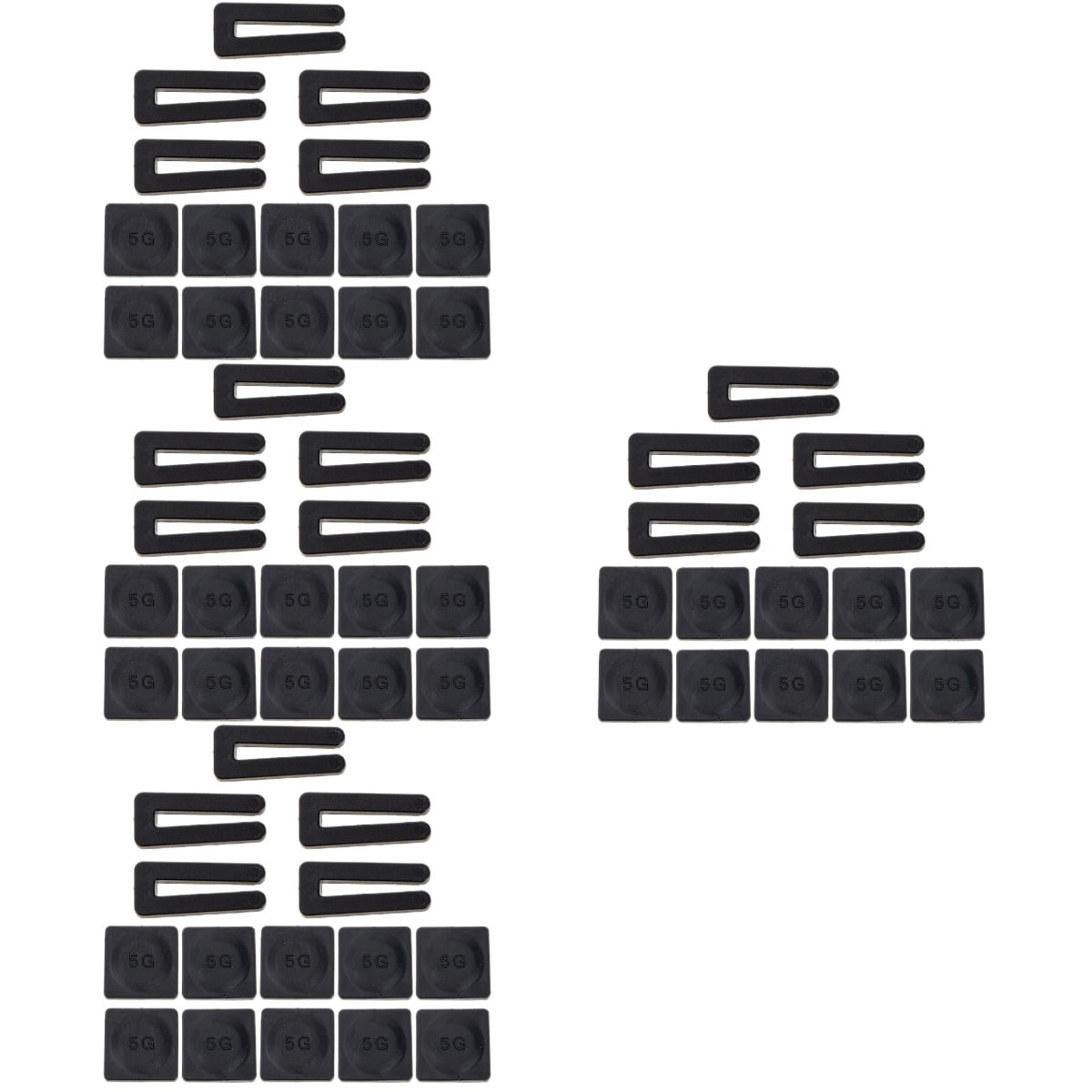 unbranded 20 Sets Ceiling Fan Blade Balancing Kit Fan Balance Clips 5GM ...