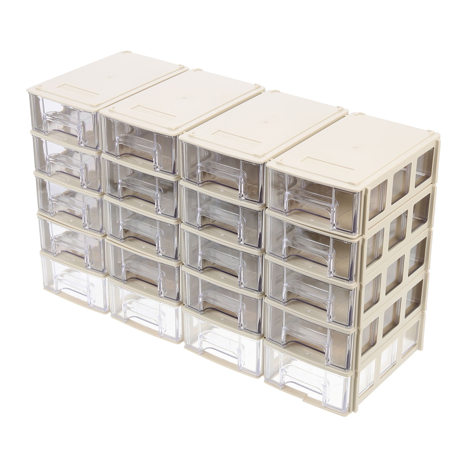 unbranded 20 Sets Tool Storage Container Drawers Screw Organiser ...