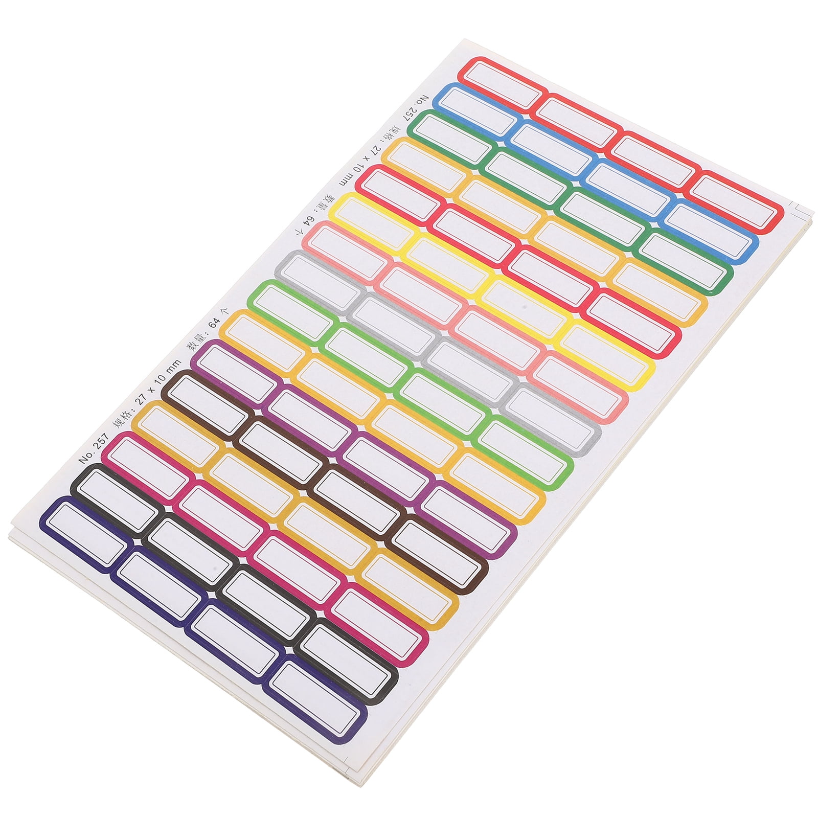 unbranded 20 Sheet Self-adhesive Label Sticker Scrapbook Stickers ...