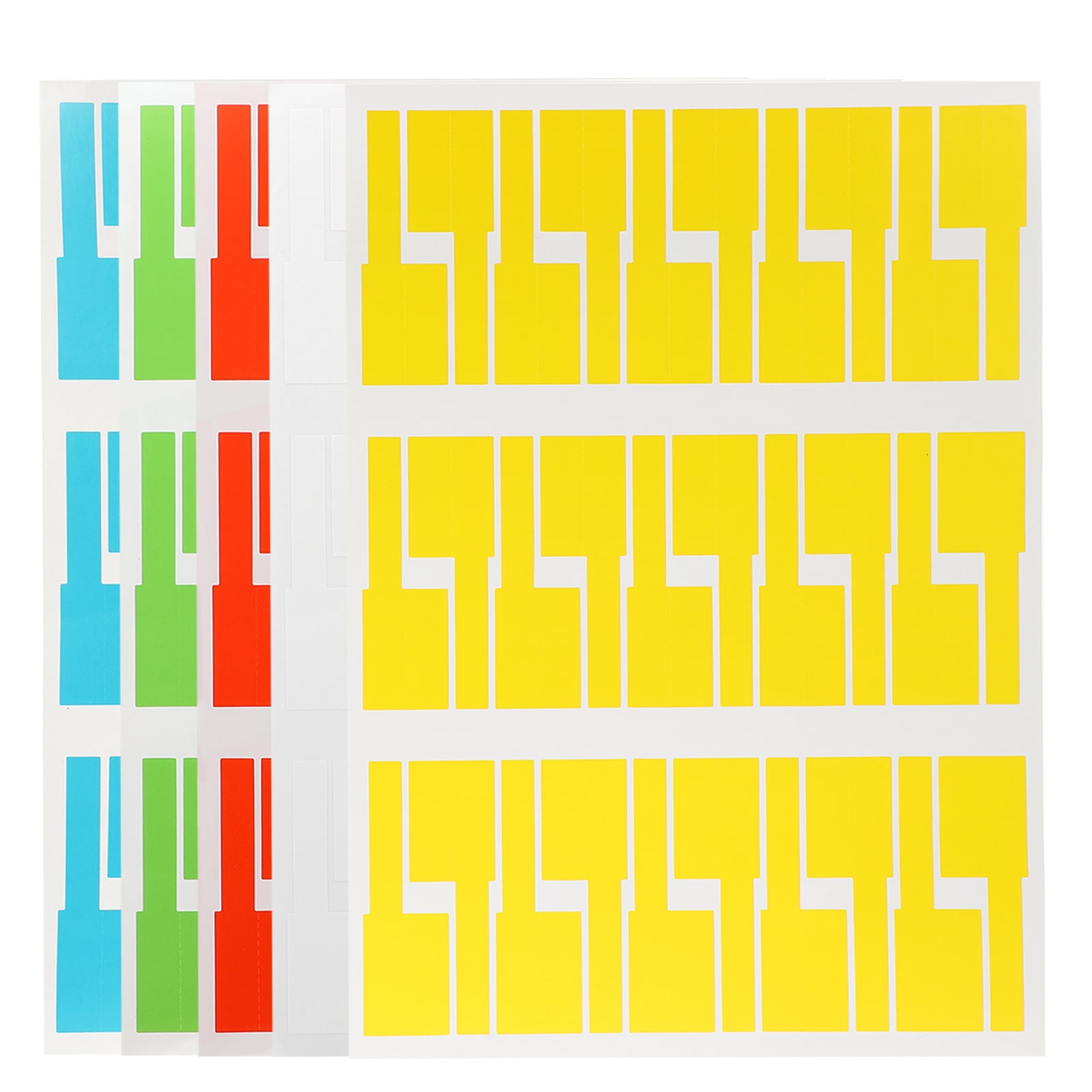 unbranded 20 Sheets/600pcs Self-Adhesive Cable Labels Tear Resistant ...