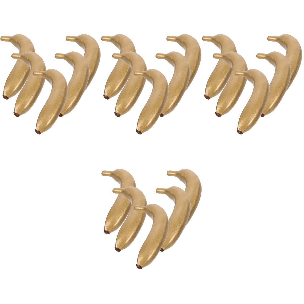 unbranded 20 pcs Artificial Bananas Decors Fake Bananas Model Lifelike ...