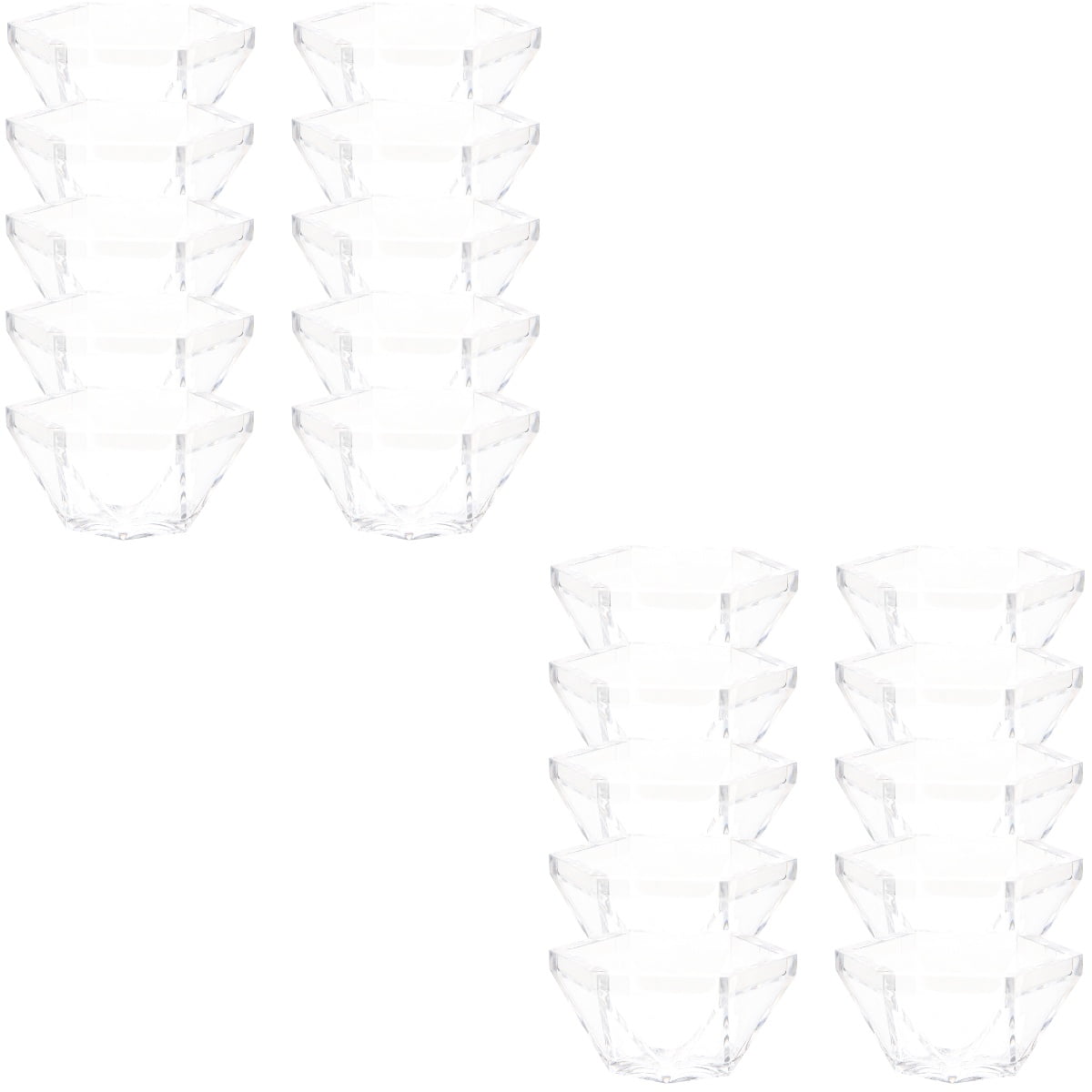 unbranded 20 pcs Crystal Sphere Display Pedestals Marbles Crystal Orb ...