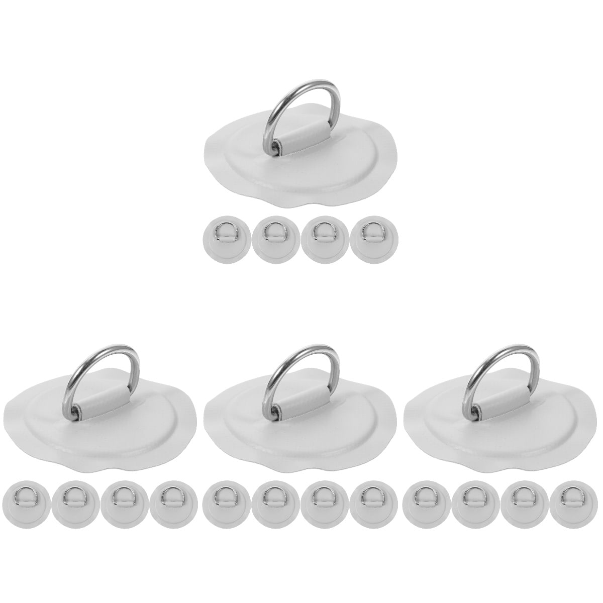 unbranded 20 pcs Inflatable Boat D Rings Kayak Surfboard D Rings Pad ...