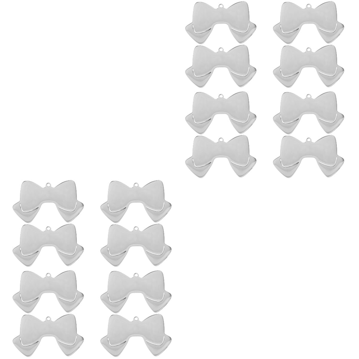 unbranded 20 pcs Stainless Steel DIY Pet ID Tags Pet Identity Name Tags ...