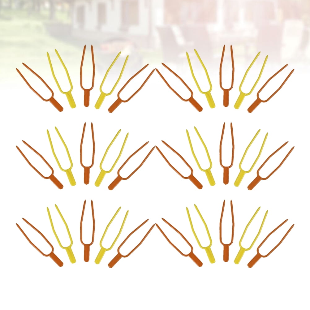 unbranded 200 PCS Vine Plant Clamps Vine Plant Fixing Fork Fixed Clip ...