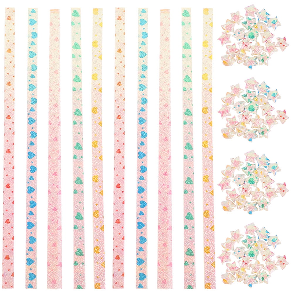 unbranded 200 Pcs Colored Printer Paper Star Strips Origami for Crafts ...