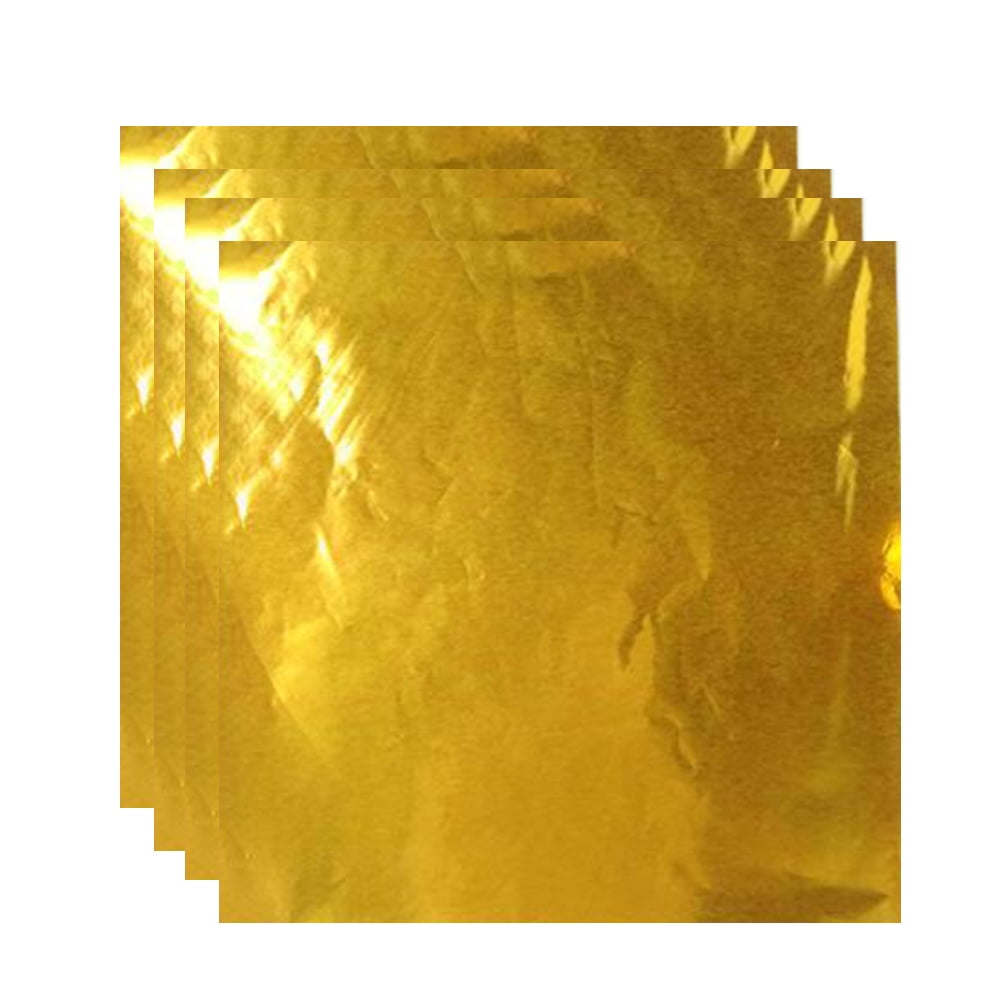 unbranded 200 Pcs Edible Gold Foil Gold Sticker Paper Golden - Walmart.com