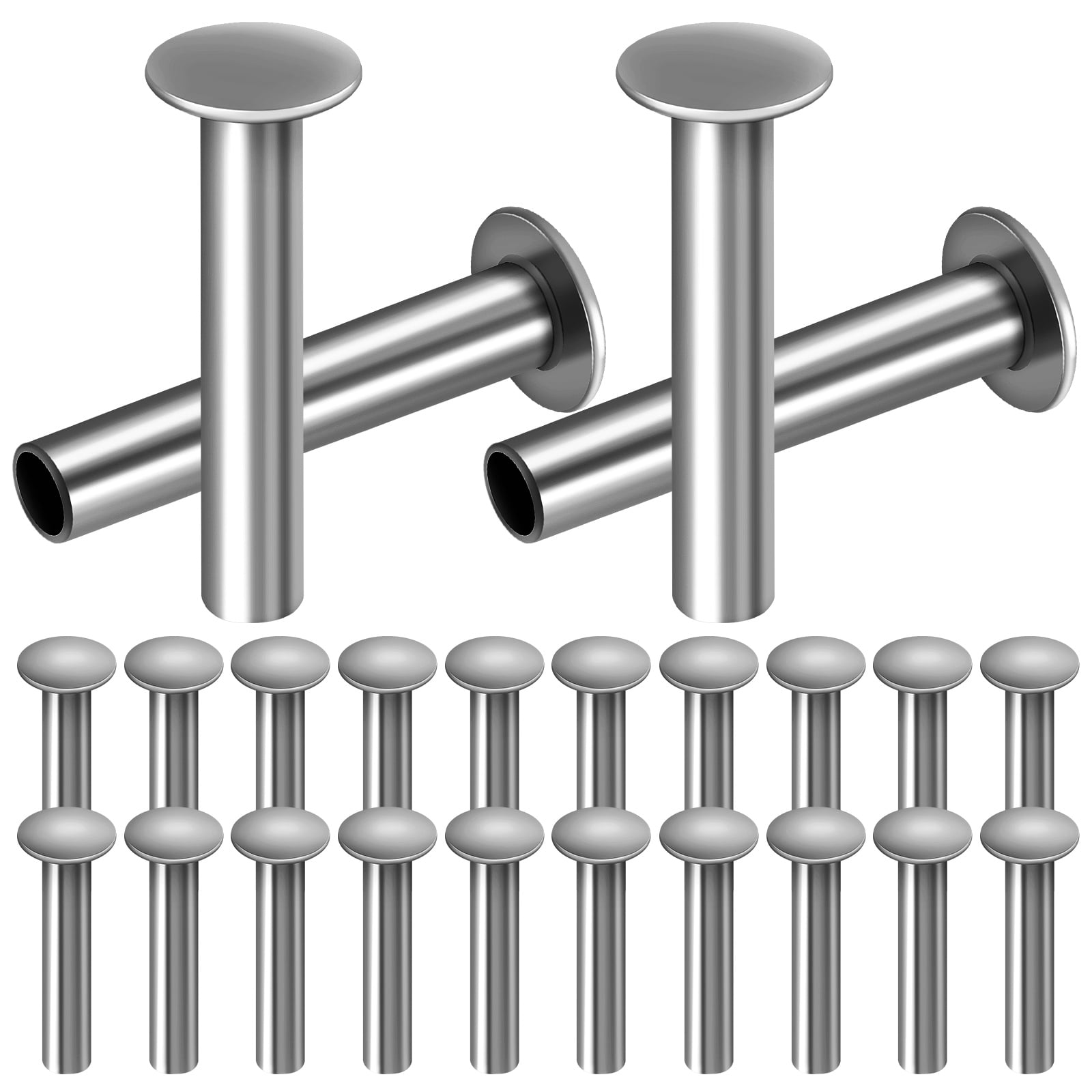 unbranded 200 Pcs Round Head Rivets Marine Rivets Brazier Head Rivet ...