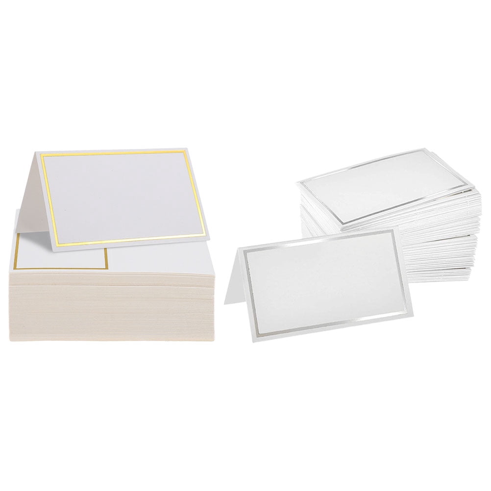 unbranded 200 Pcs Table Card Tent Seat Wedding Guest Name Cards ...