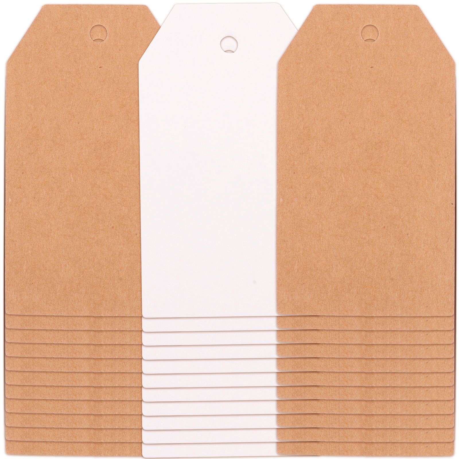 unbranded 200 Pcs for Sale Sign Tag DIY Hanging Blank Label - Walmart.com
