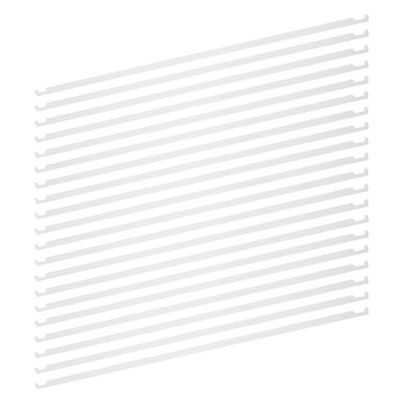 unbranded 20pcs Hanging File Folder Metal Bars Rods File Folder Binders ...