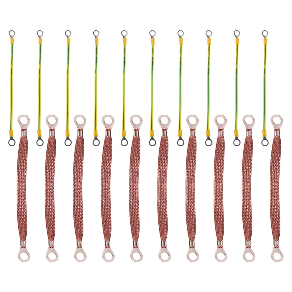 unbranded 20pcs Heavy Duty Engine Grounding Strap Copper Ground Wire ...